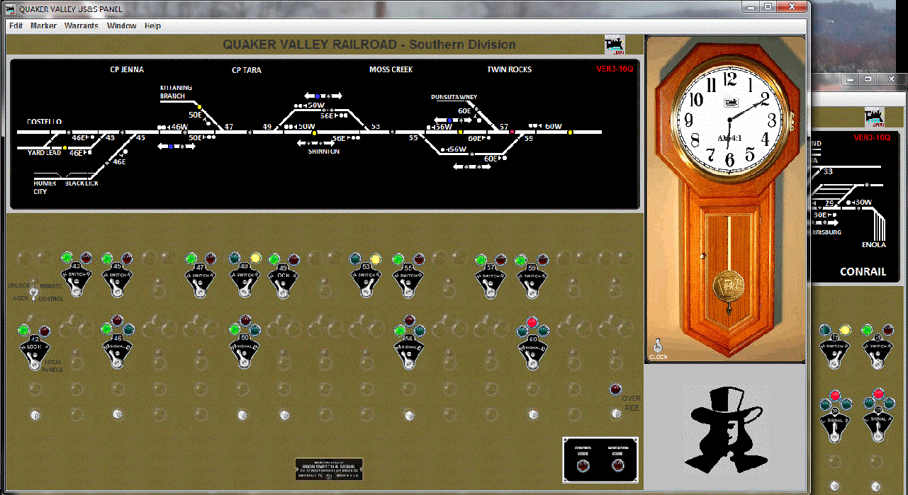 Remote CTC Dispatching with JMRI